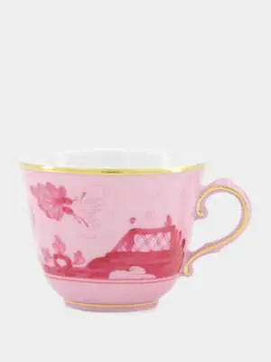GINORI 1735 Oriente Italiano Porpora Coffee Cup - Pink
