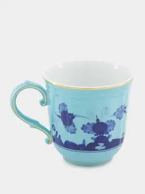 GINORI 1735 Oriente Italiano Iris Mug - Blue