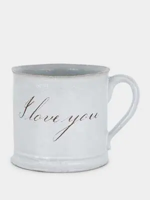 ASTIER DE VILLATTE I Love You Mug - White