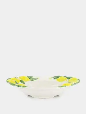 LES-OTTOMANS Lemon Serving Platter - Multicolour