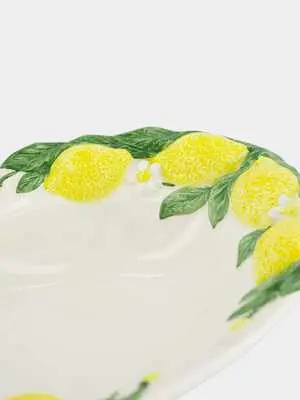 LES-OTTOMANS Lemon Serving Platter