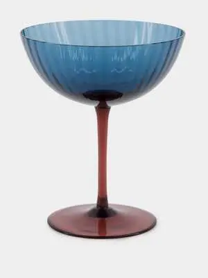 La DoubleJ Set Of 4 Glass Coupes - Multicolour