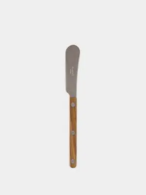 Sabre Paris Bistrot Vintage Teak Spreader Knife - Brown