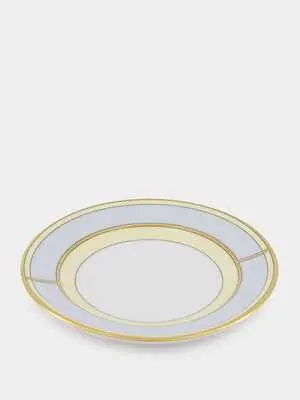 GINORI 1735 Celeste Diva Coffee Saucer - Multicolour