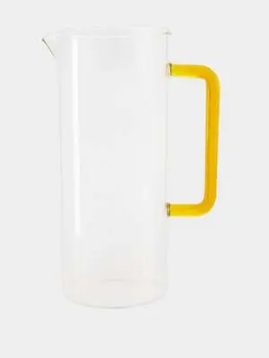 ICHENDORF MILANO Tube Jug With Handle - Yellow