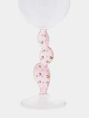 ICHENDORF MILANO Cactus Wine Glass By - Pink