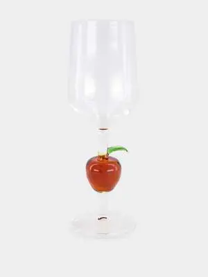 LES-OTTOMANS Cherry Shaped Glass - Red