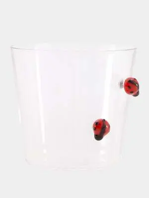 ICHENDORF MILANO Ladybug Glass Tumbler