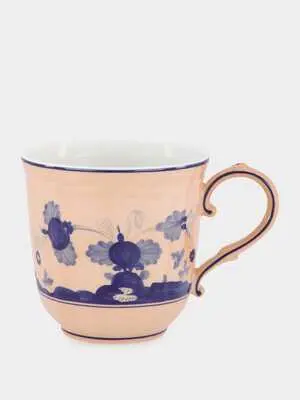 GINORI 1735 Cipria Oriente Italiano Porcelain Mug Orange