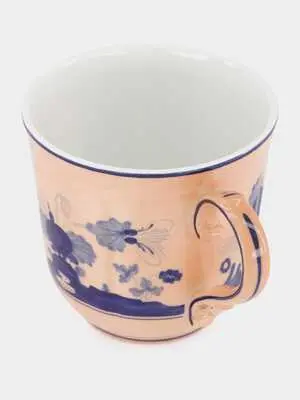 GINORI 1735 Cipria Oriente Italiano Porcelain Mug - Orange
