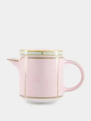 GINORI 1735 Diva Rosa Porcelain Coffeepot - Pink