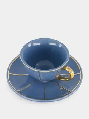 BITOSSI Coffee Cup With Plate