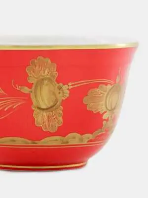 GINORI 1735 Oriente Italiano Rubrum Tea Cup - Red