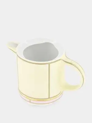 GINORI 1735 Giallo Porcelain Diva Coffeepot - Yellow