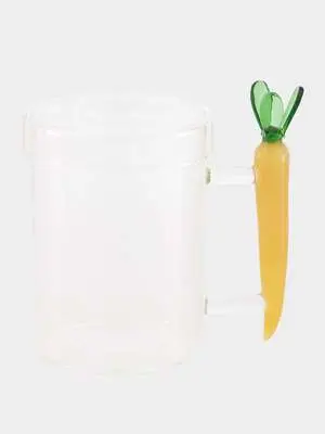 ICHENDORF MILANO Mug With Lid And Carrot Handle - Multicolour