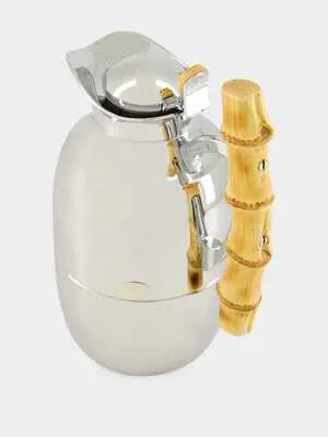 LORENZI MILANO Large Bamboo Root Thermos 1l