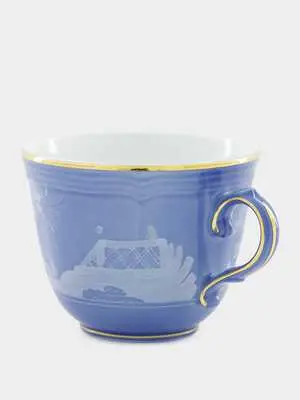 GINORI 1735 Oriente Italino Pervinca Coffee Cup - Blue