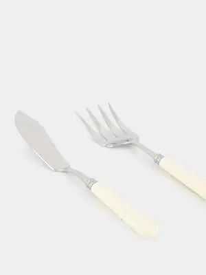CAPDECO Ivory Helios Serving Set
