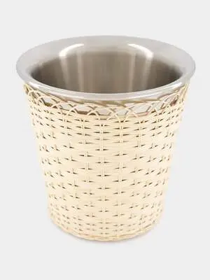 GIOBAGNARA Menton Rattan Champagne Bucket N°1
