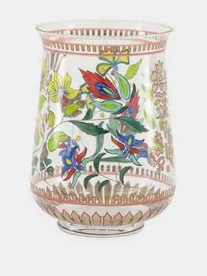 LOBMEYR Tumbler Indian Flowers Large