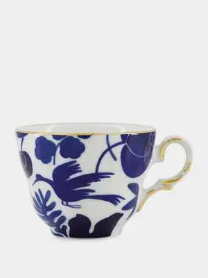 La DoubleJ Wildbird Porcelain Tea Cup Set
