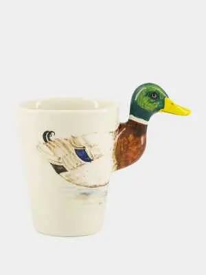 BLUE WITCH Duck Ceramic Coffee Mug - Multicolour
