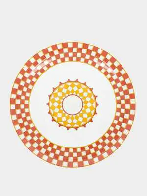 La DoubleJ Apollo Brick Cake Stand - Red
