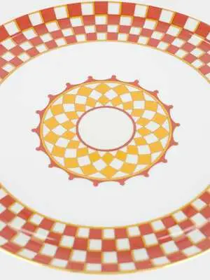 La DoubleJ Apollo Brick Cake Stand - Red