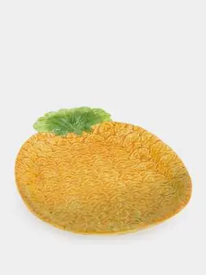 LES-OTTOMANS Pineapple Ceramic Serving Platter