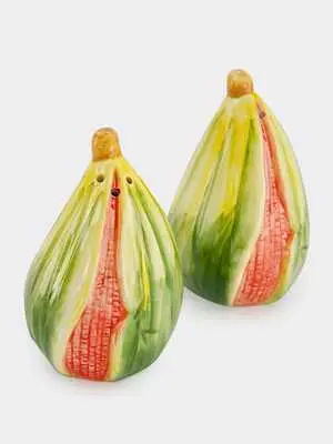 LES-OTTOMANS Figues Salt And Pepper Set - Multicolour