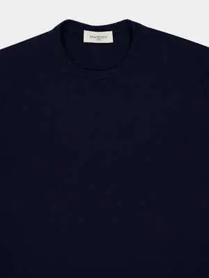 PIACENZA CASHMERE 1733 Cashmere Crewneck Sweater - Blue
