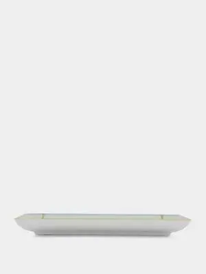GINORI 1735 Verde Porcelain Diva Rectangular Tray