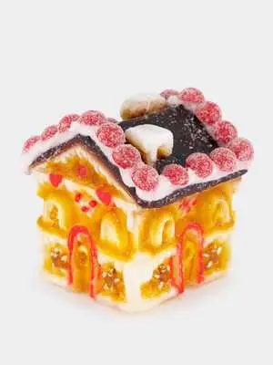 CERERIA INTRONA Gingerbread House Wax Candle