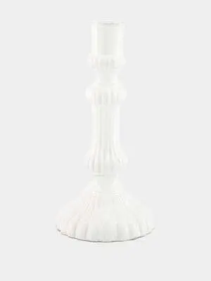 ASTIER DE VILLATTE Peggy Candlestick - White