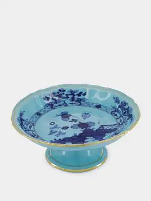 GINORI 1735 Oriente Italiano Porcelain Fruit Holder - Blue