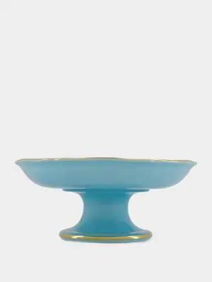 GINORI 1735 Oriente Italiano Porcelain Fruit Holder - Blue