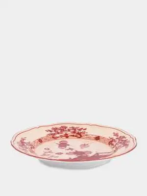 GINORI 1735 Oriente Italiano Vermiglio Dinner Plate - Red