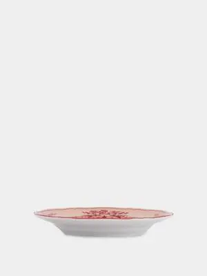 GINORI 1735 Oriente Italiano Vermiglio Dessert Plate - Red