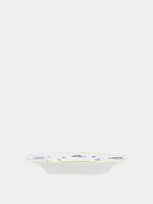 BITOSSI Fish Dessert Plate - White