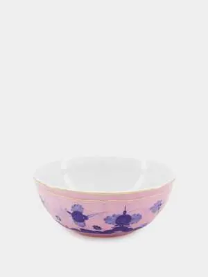 GINORI 1735 Oriente Italiano Azalea Porcelain Bowl - Pink