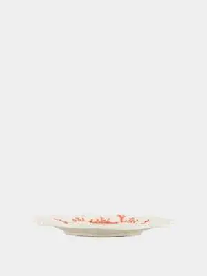 LES-OTTOMANS Saint Jacques Dessert Plate - White
