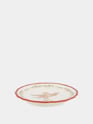 PAULA LIVING Seagull Handpainted Dessert Plate