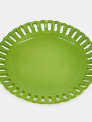 PAULA LIVING Estoril Handpainted Ceramic Dessert Plate