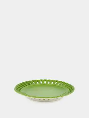 PAULA LIVING Estoril Handpainted Ceramic Dessert Plate