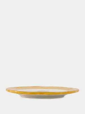 LES-OTTOMANS Botanical Pineapple Dinner Plate