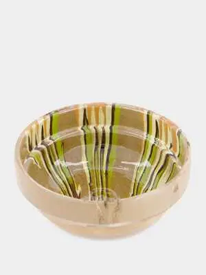 Madam Stoltz Hand-painted Earthenware Bowl