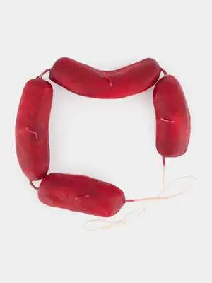 CERERIA INTRONA Sausage Wax Candle - Brown