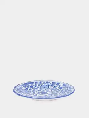 LES-OTTOMANS Ceramic Dessert Plate - Multicolour