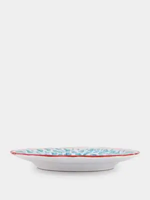 LES-OTTOMANS La Menagerie D'été Lobster Dinner Plate - Multicolour
