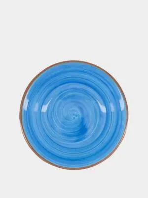 MARIO LUCA GIUSTI Saint Tropez Soup Plate - Blue